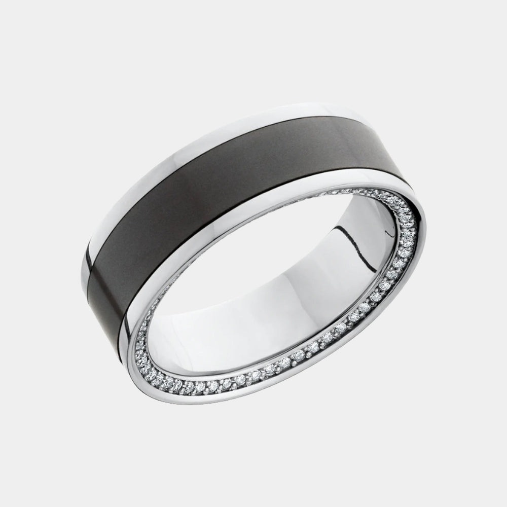 Elysium Black Diamond Rings | Solid Diamond Rings