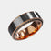 Elysium Helios | Men's Rose Gold & Black Diamonds Ring