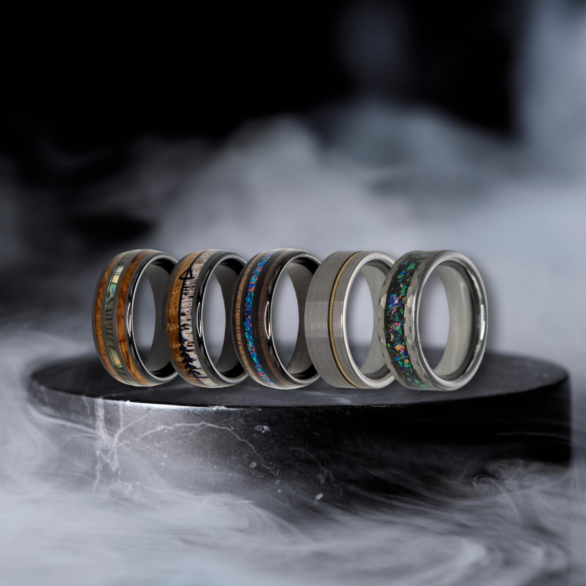 Elysium Rings | Elysium Black Diamond Rings & Bands